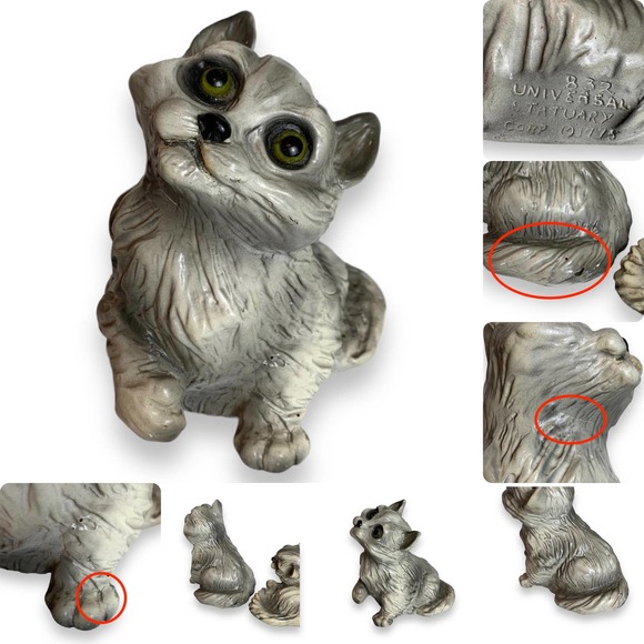 Universal Statuary | Art | Vintage 975 Universal Statuary 7s Big Eyed ...